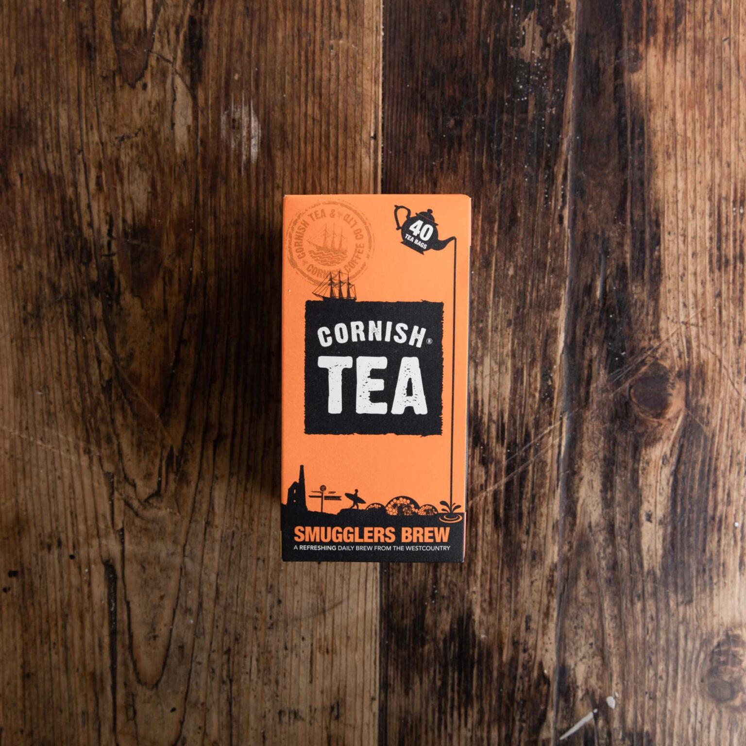 Cornish Tea Smugglers Brew - 40 bags - Bailey's Country Store