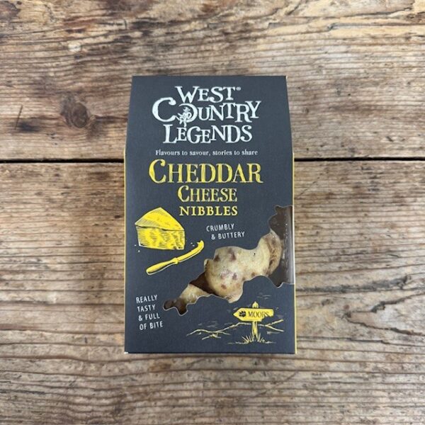 WEST COUNTRY LEGENDS Cheddar Cheese Nibbles 85g - Bailey's Country Store