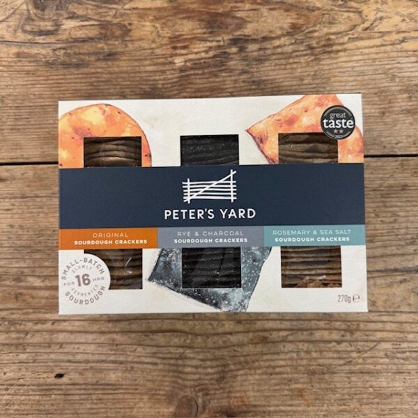 PETER'S YARD Sourdough Cracker Selection Box 270g - Bailey's Country Store