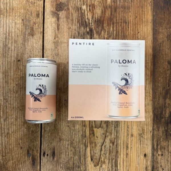 Pentire Paloma Botanical Non Alcoholic Cocktail 4 Pack - Bailey's ...